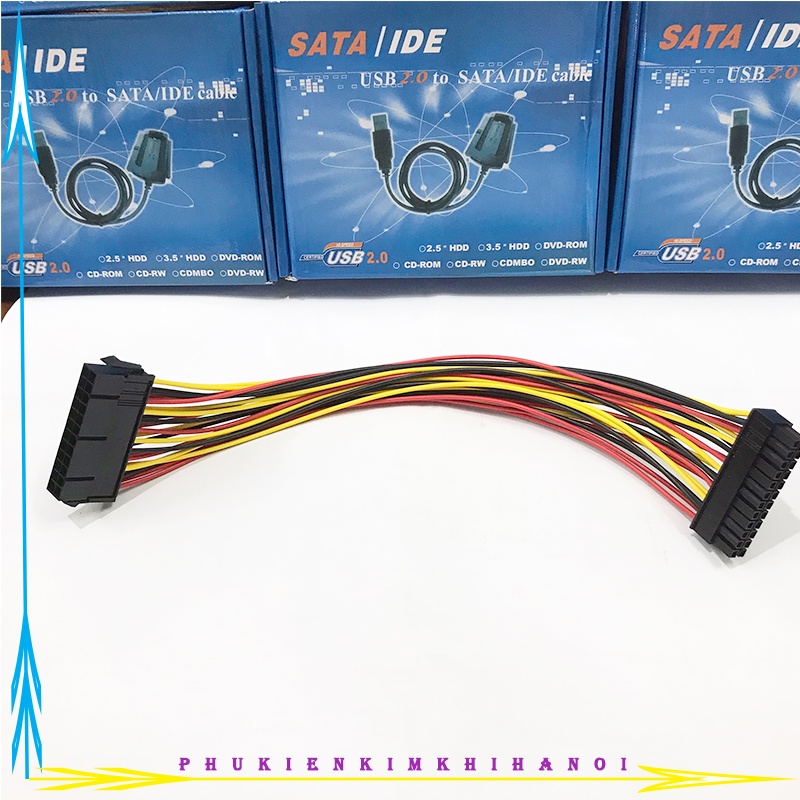 24 pin extension cord - main power supply cord extension with 2 male ...