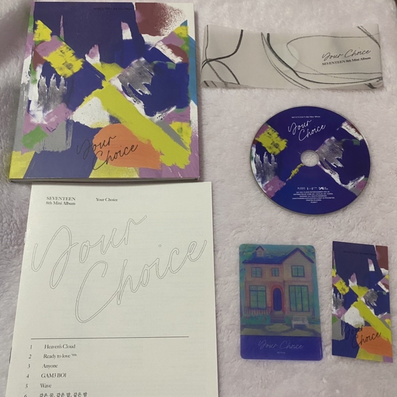 Your Choice [BE SIDE Version] Leader Line Photobook (Seventeen Album/CD ...