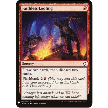 Magic the Gathering | Faithless Looting | Shopee Philippines
