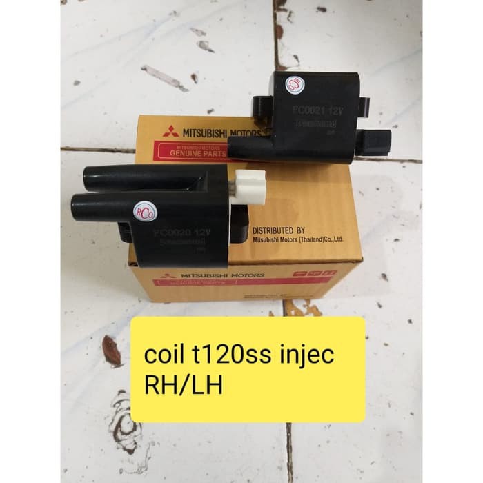 Mitsubishi T120ss Injection Ignition Coil Ignition Coil 1 Set | Shopee ...