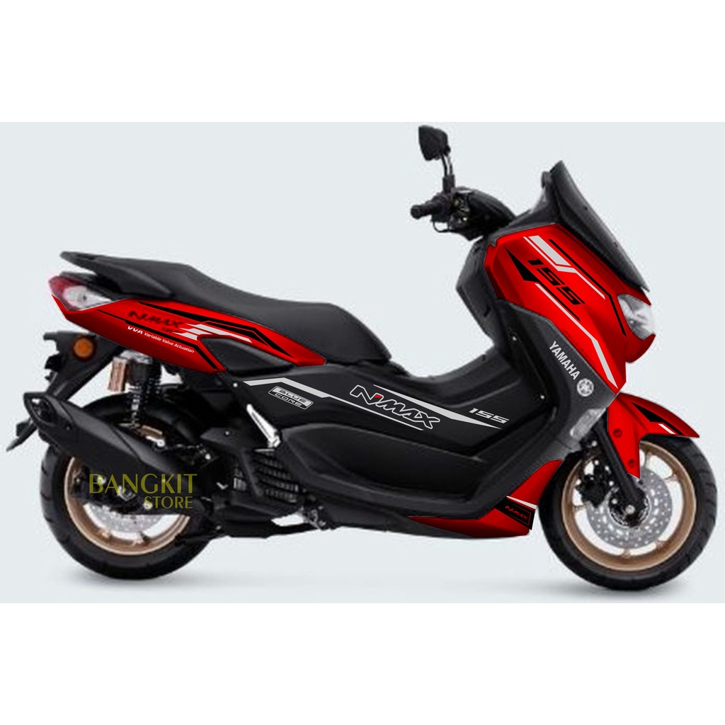 MERAH Cutting STICKER CUTTING stickers for all new NMAX 2021 2022 code ...