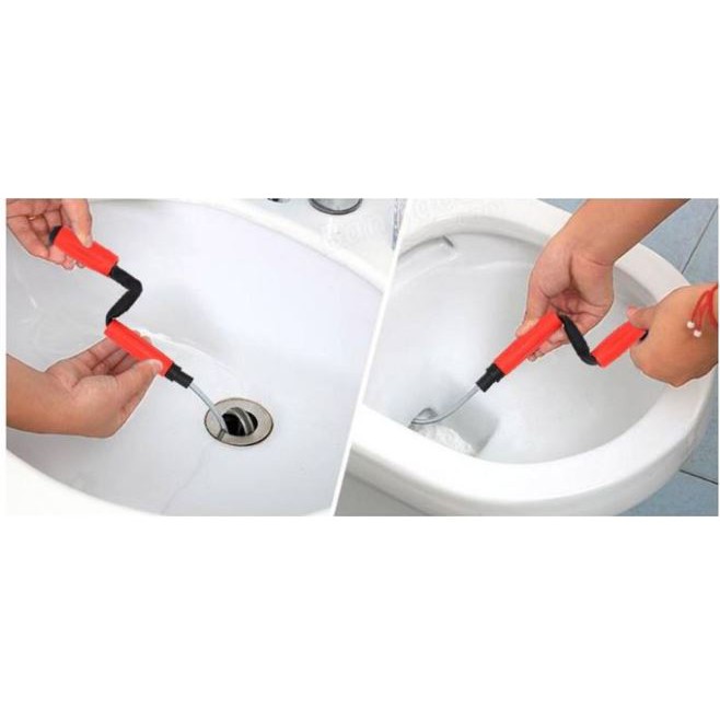 3meters Pantanggal ng Bara sa Baradong Lababo Drainage Clog Remover ...