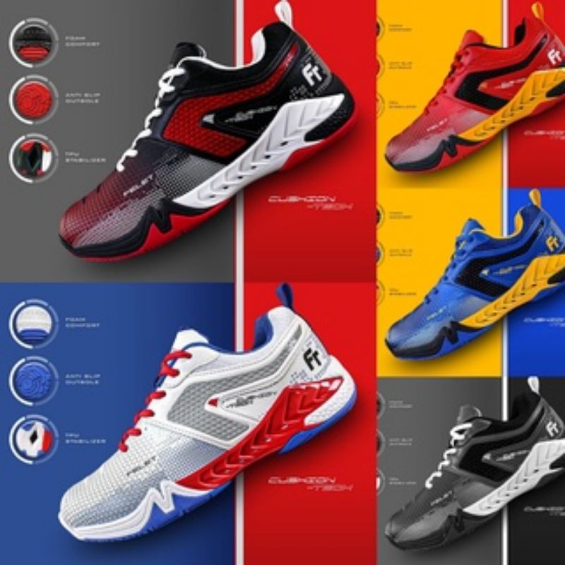 Felet Badminton Shoes Ranger Boost 1.0 Harga Asal Rm189.99 | Shopee ...