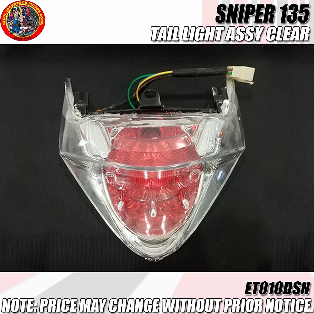 SNIPER 135 TAIL LIGHT ASSY CLEAR (ET010DSN) | Shopee Philippines