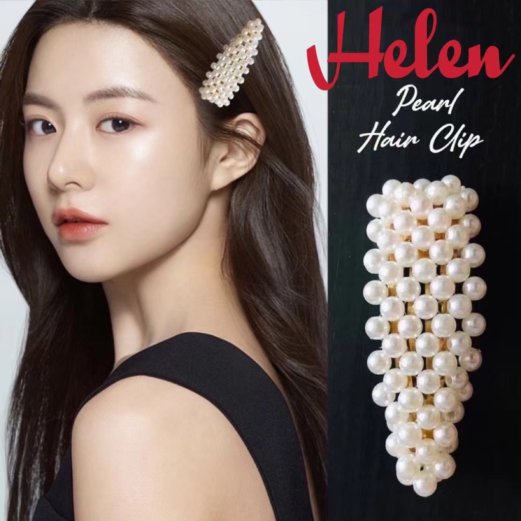 Korean Fashion Pearl Hairpin Hair clip hair accessories Shopee Philippines