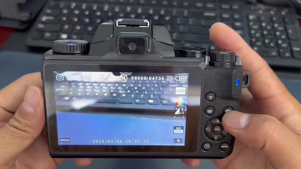 VETEK6 Digital Camera 4K for Photography, 4K Vlogging Camera 64MP ...