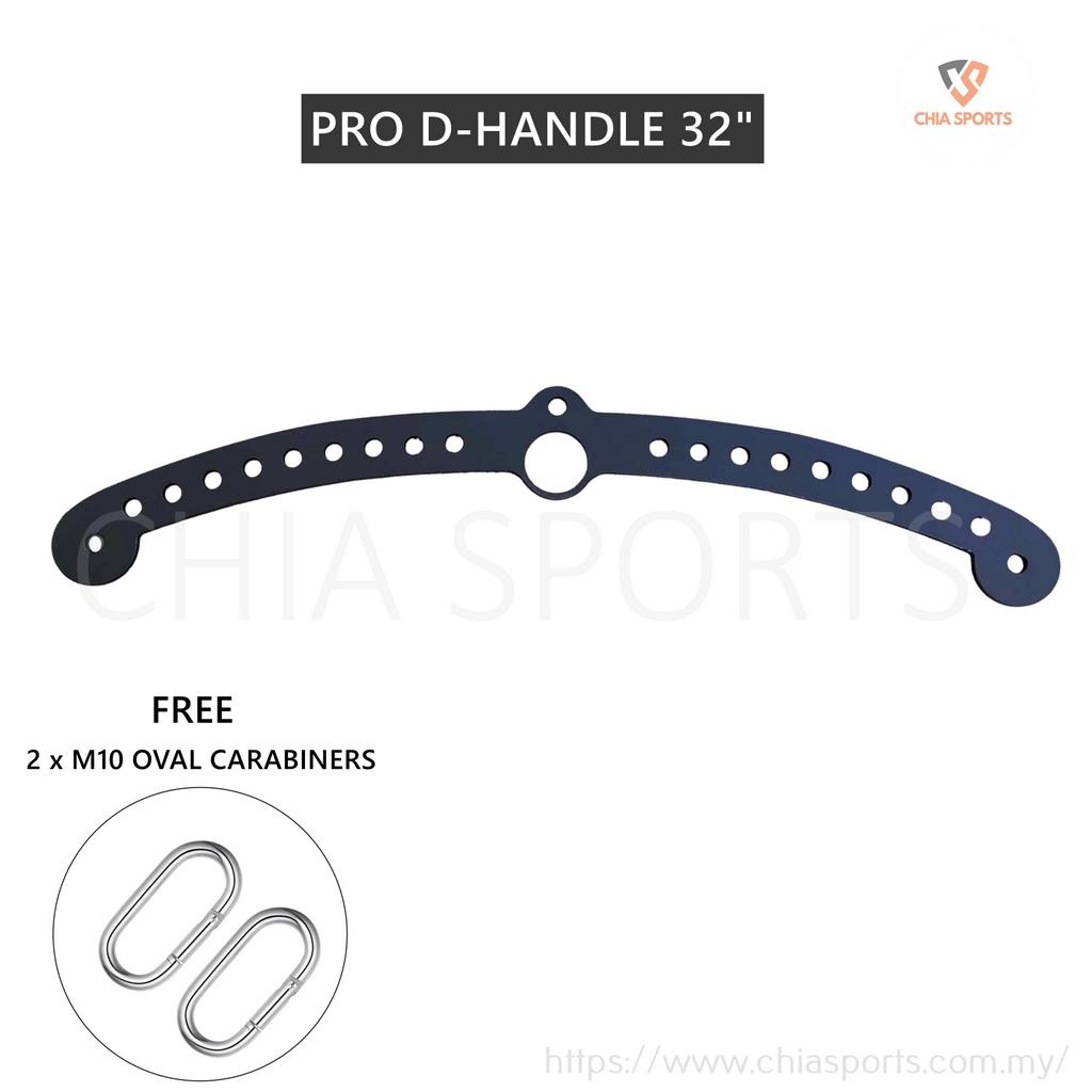 Pro D Handle 32′′ Multi-grip Lat Pulldown Bar Attachment T Bar Row ...