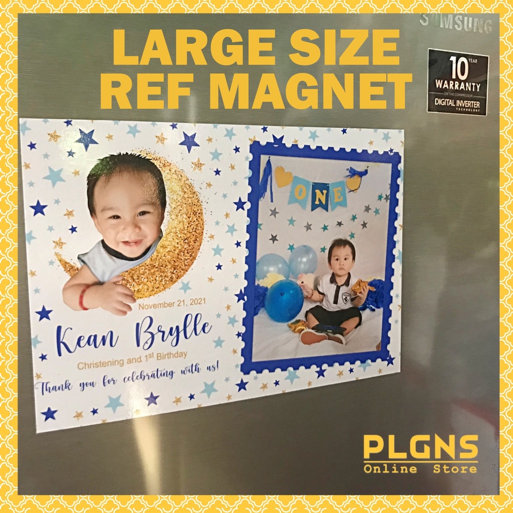 Large Ref Magnet CUSTOM SIZE | A4 A5 A6 3R 4R 5R sizes | Personalized ...