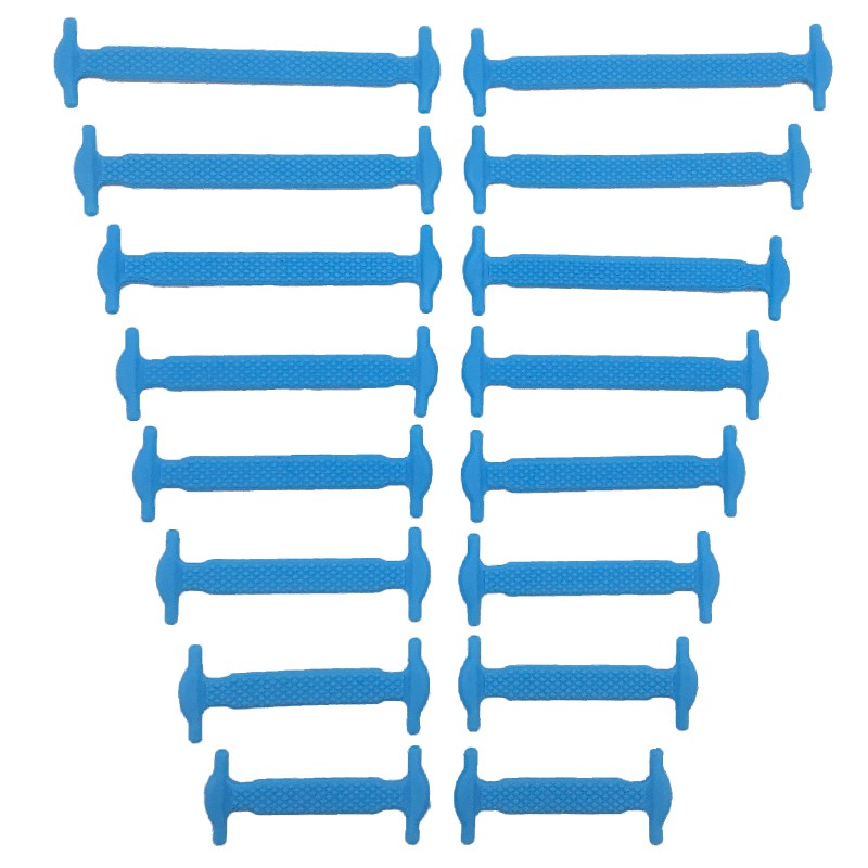 16pcs/lot Silicone No Tie Shoelaces Shoes Accessories Elastic Lace ...