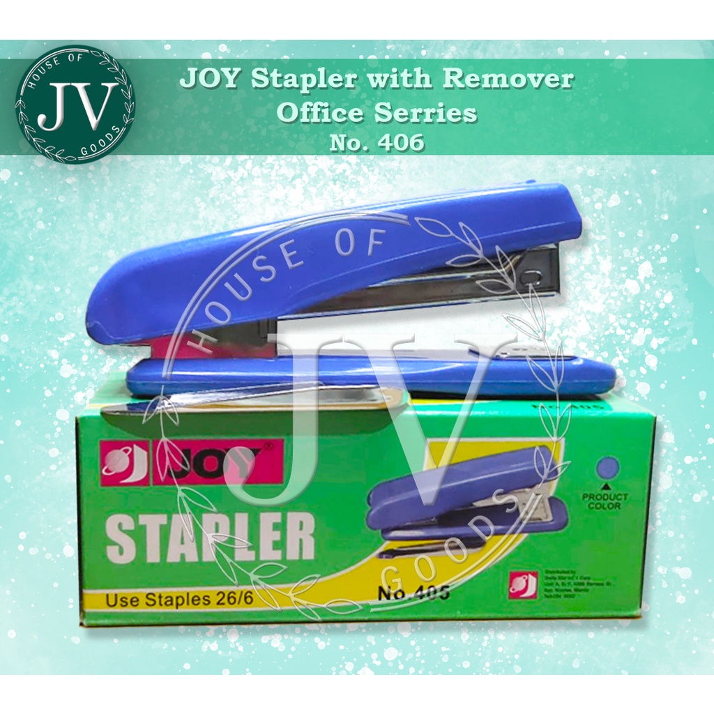 Joy Stapler with Remover No. 405 | Shopee Philippines