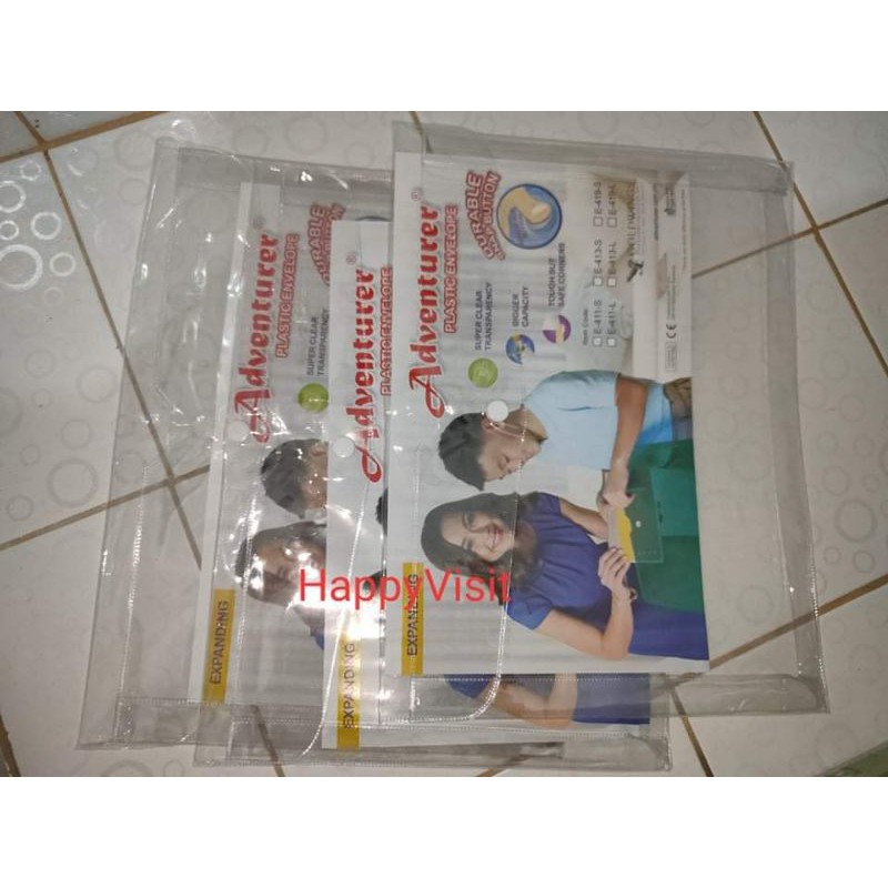 Adventurer / Philtint / MGK Plastic Envelope Expandable Clear / Plastic ...