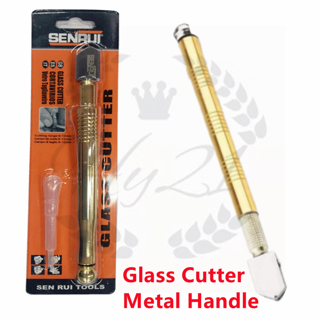Diamond Blade Glass Cutter with Metal Body | Shopee Philippines