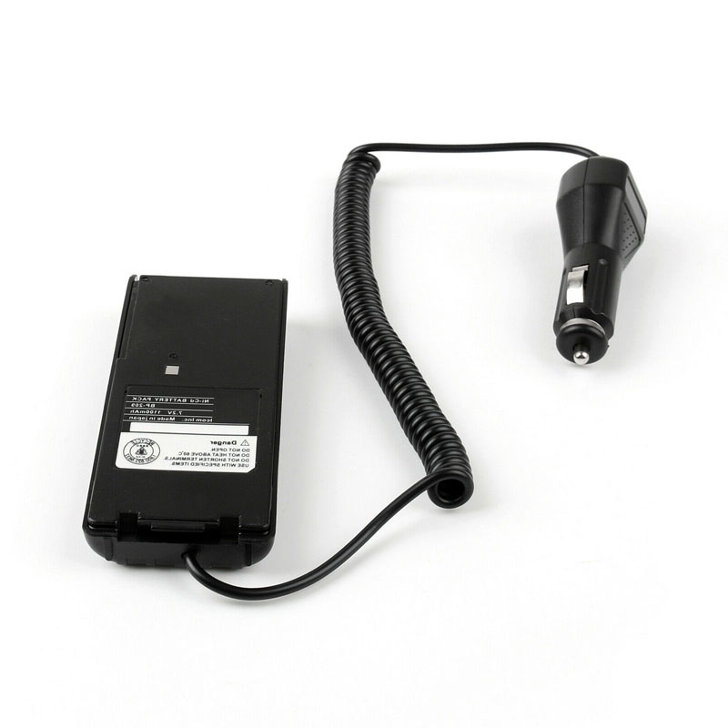 12V Car Charger Radio Battery Eliminator Adapter for ICOM IC-V8 IC-V82 ...