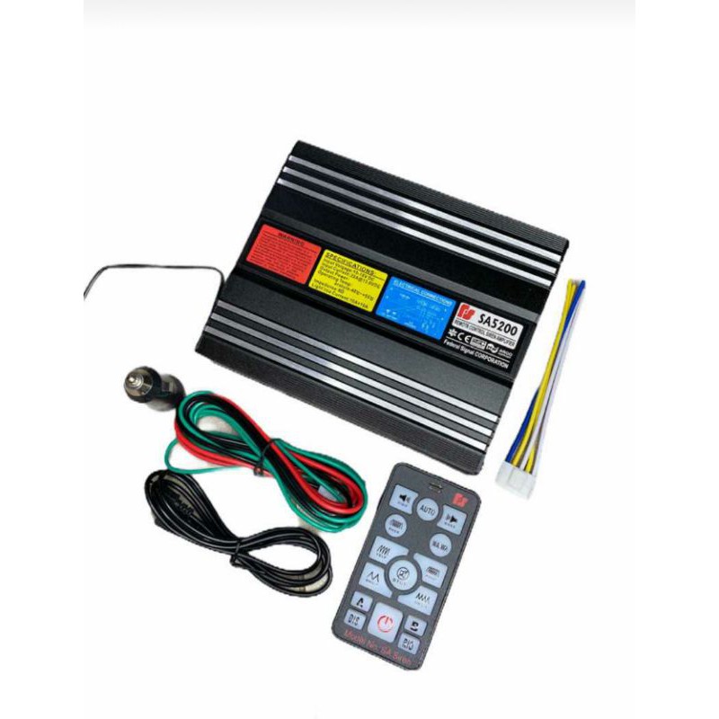 200 watt patrol siren module wireless remote control siren | Shopee ...