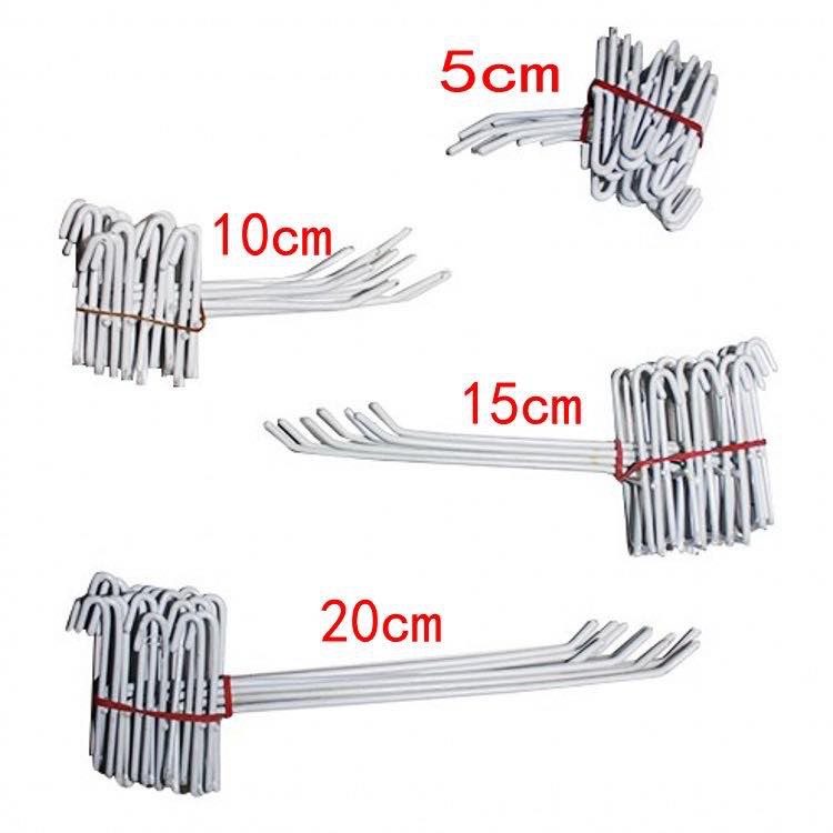 Shelf net hook hook white dip net hook mesh hook jewelry hook 10PCS ...