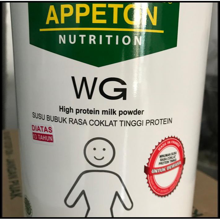 Original APPETON WEIGHT GAIN MILK FOR FAT CHOCOLATE FLAVOR (ADULT ...