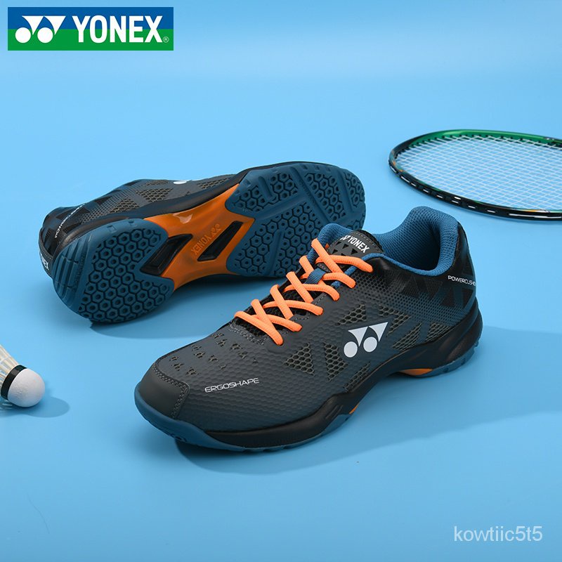 YONEX Yonex Men s Women s Badminton Shoes Power Pad SHB-50EX Dark Grey ...