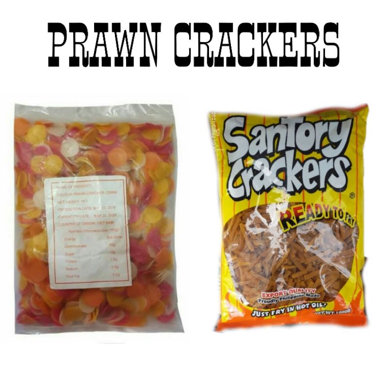 Prawn crackers ( Chicharap ) for sale. also available santory brand ...