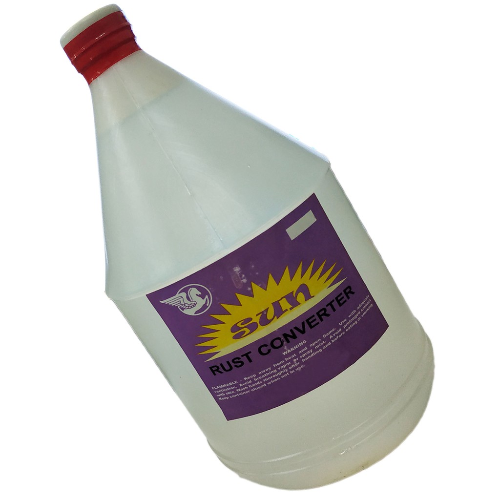 ( 4 LITER ) SUN RUST CONVERTER === 1 GALLON | Shopee Philippines