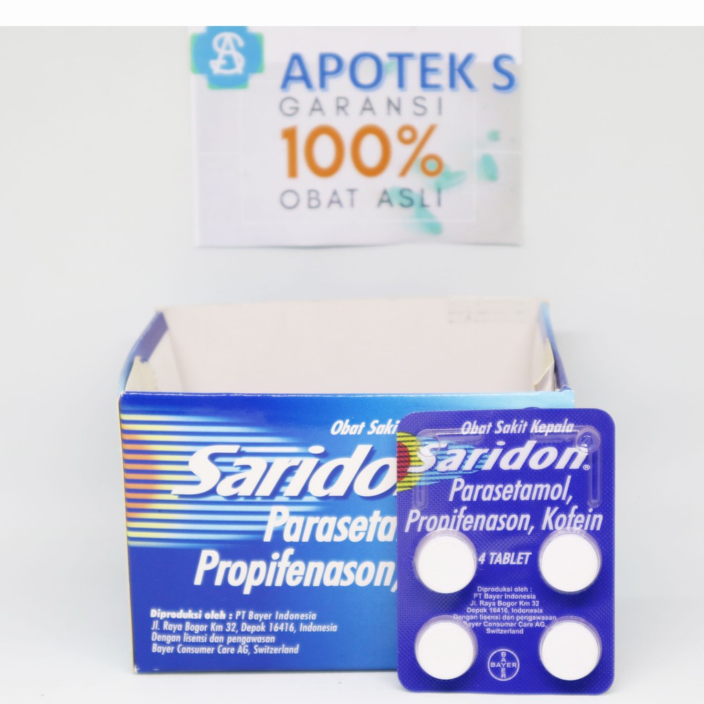 Saridon-strip Contains 4 Tabs | Shopee Philippines