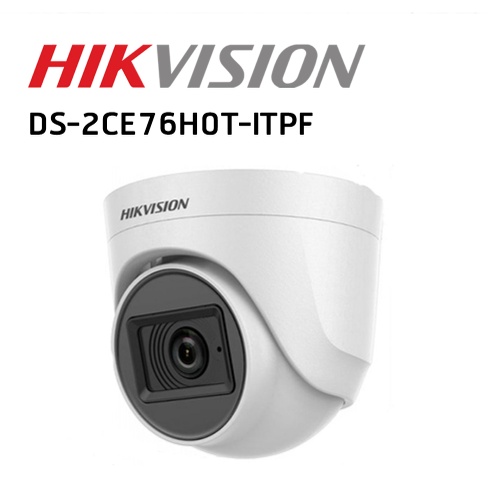 HIKVISION DS-2CE76H0T-ITPF 5 MP Indoor Fixed Turret Camera | Shopee Philippines