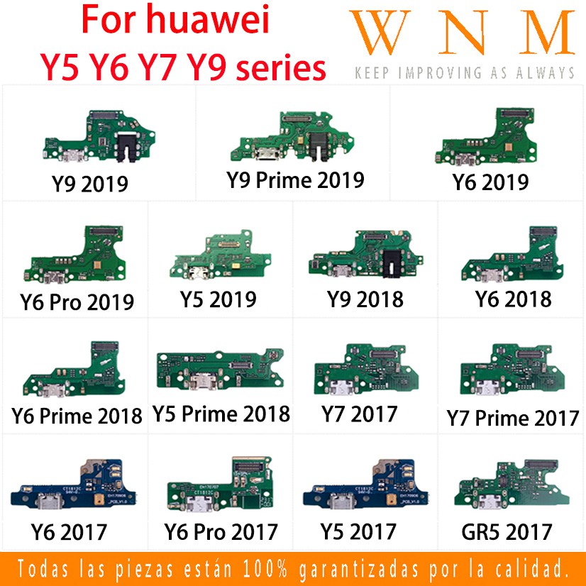WNM New For HuaWei Y9 Y7 Y6 Pro Y5 Prime GR5 2017 2018 2019 USB ...