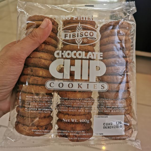 Sumabog ang gulat FIBISCO CHOCO CHIPS 400G | Shopee Philippines