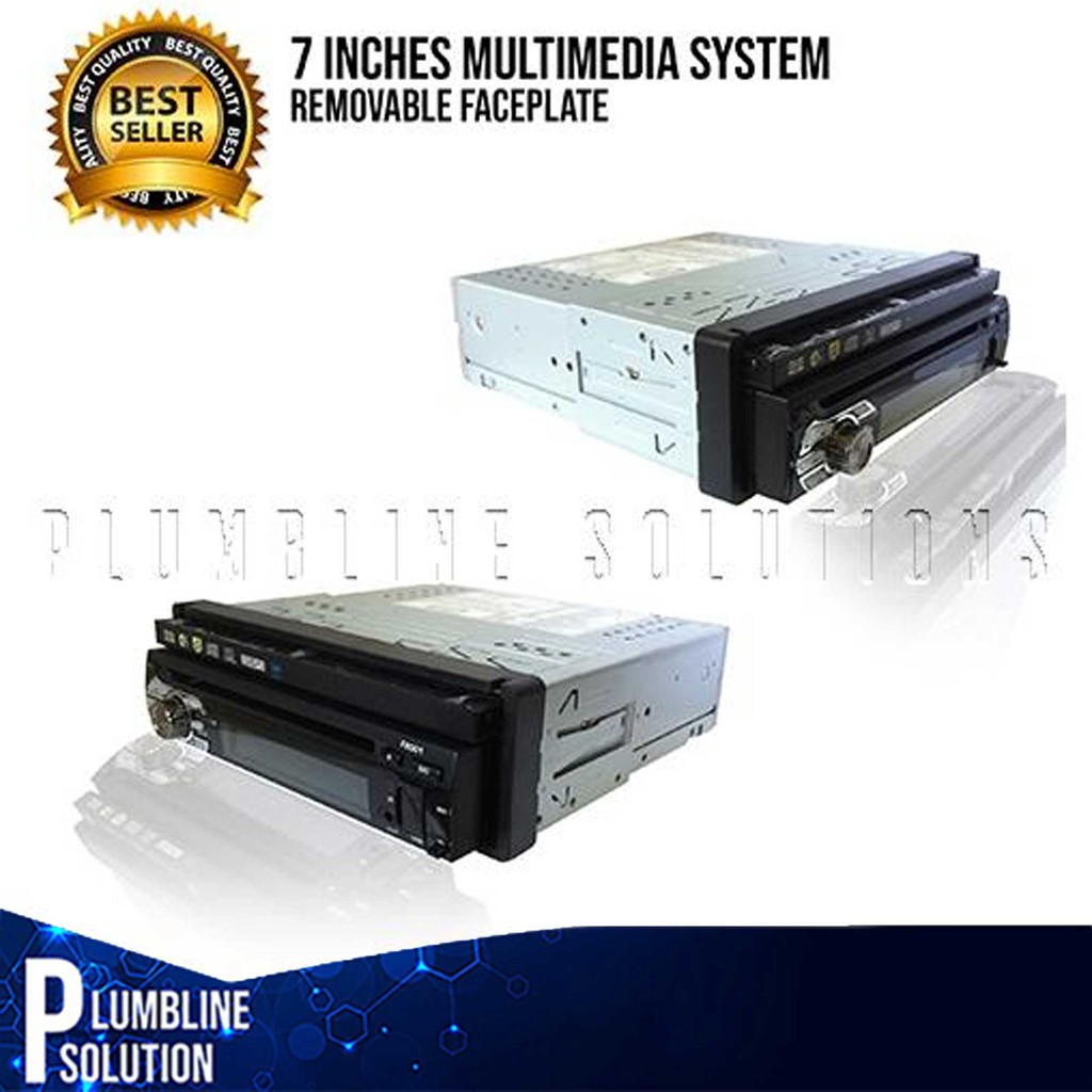 1DIN Android Car Multimedia player 7 inch Removable Face Plate HD AM/FM ...