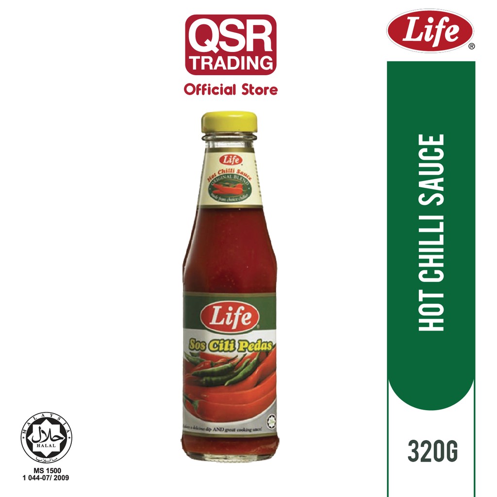 LIFE Hot Chilli Sauce (320g) | Shopee Philippines