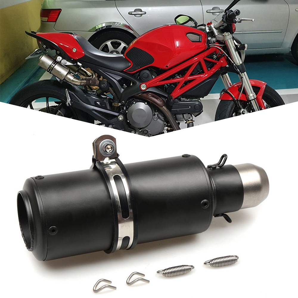 61MM Exhaust SC Pipe Motorcycle Escape Muffler Dirt Bike-Project Cafe ...