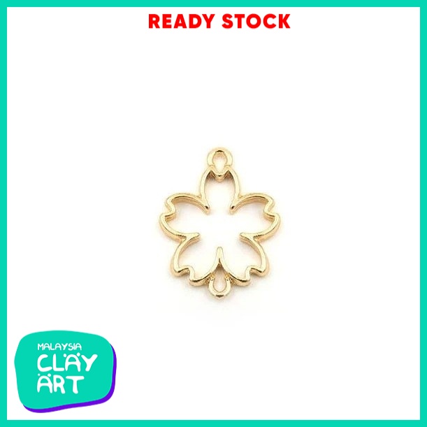 1 x DIY Sakura Flower Shape Setting Design Frame with Double Holes ...