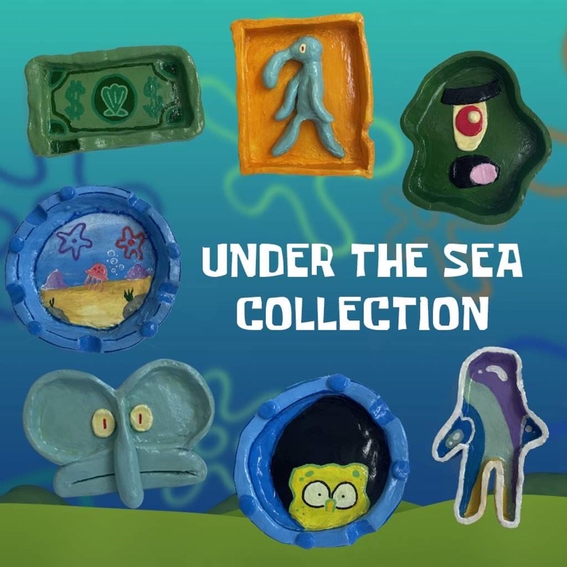 Spongebob Under the Sea Collection Trinket/Ashtray by Playground PH ...