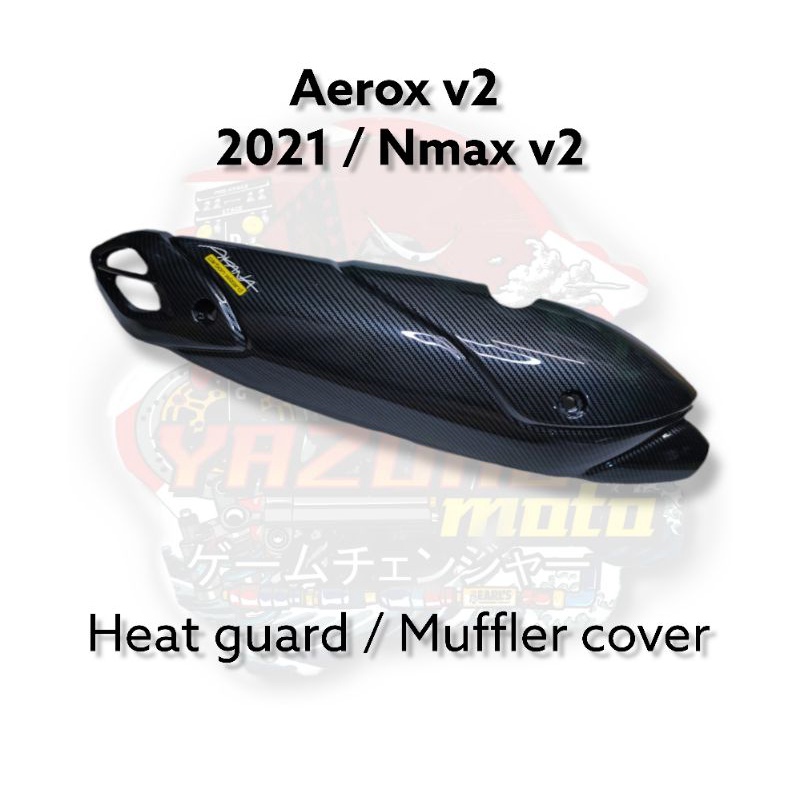 NEW! Aerox v2 carbon set! Crank case , airbox , radiator cover , heat ...