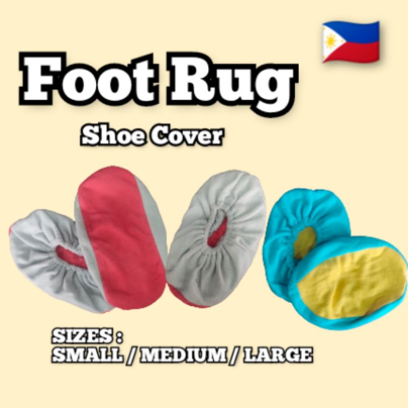 VEJ CO' SHOE RUG | FOOT RUG (KIDS TO ADULT)• SHOE COVER • SHOE RUG ...