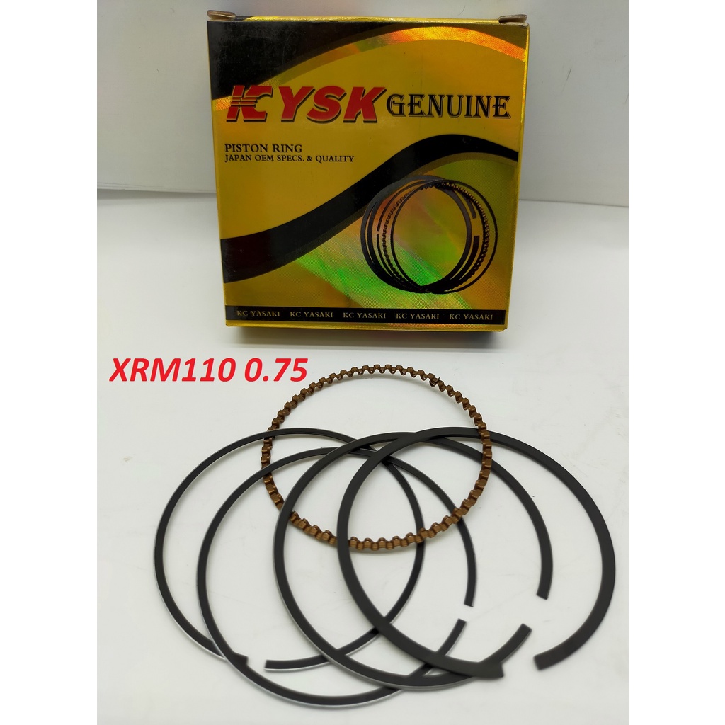 MOTORCYCLE PISTON RING - XRM 110 (BARGAIN) | Shopee Philippines