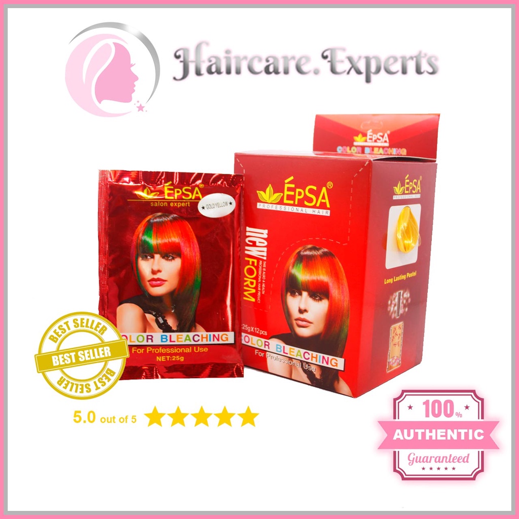 Epsa Professional Bleaching Powder Hair Color Hair Dye W/O Oxidizing by ...