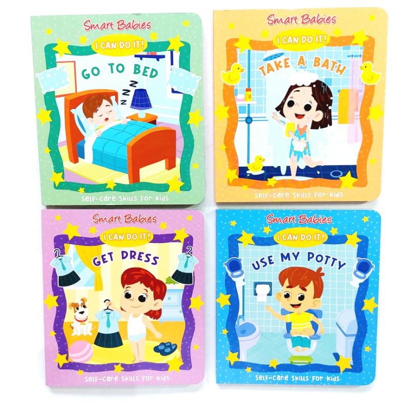 Smart Babies I Can Do It ! A Self Care Skills Board Books For Toddlers ...