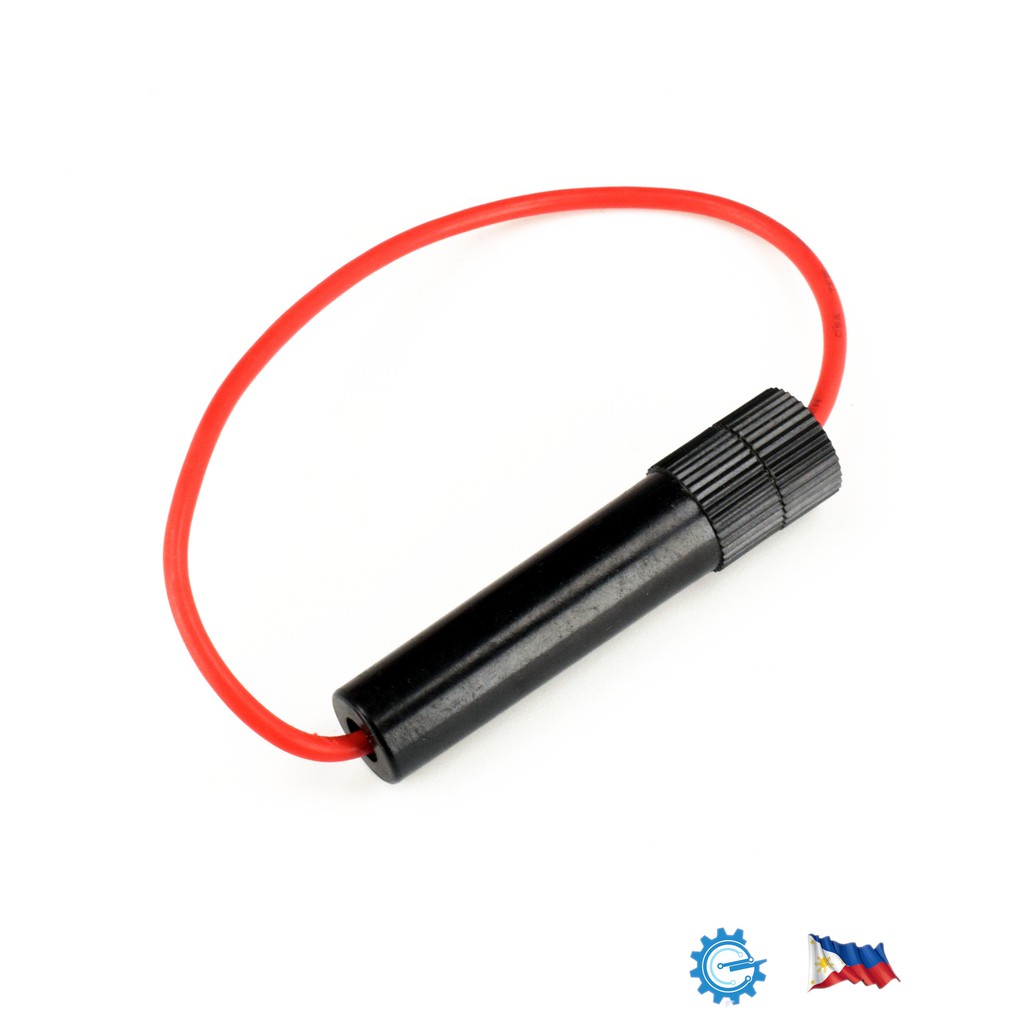 FH-01 Bakelite In-Line Fuse Holder for 30mm Fuse | Shopee Philippines