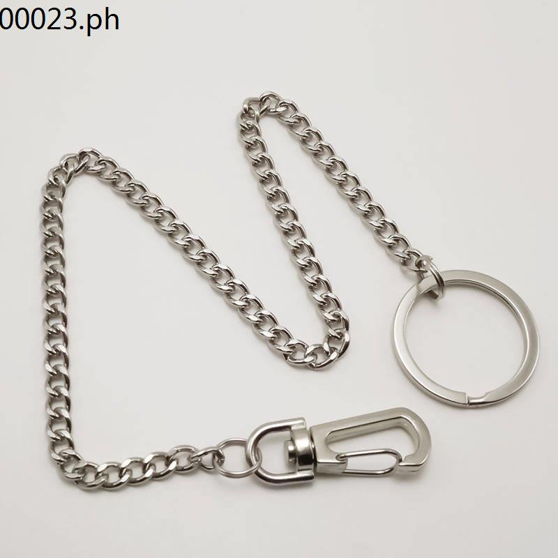 Waist hanging long chain metal elderly men's waist -hanging keychain ...