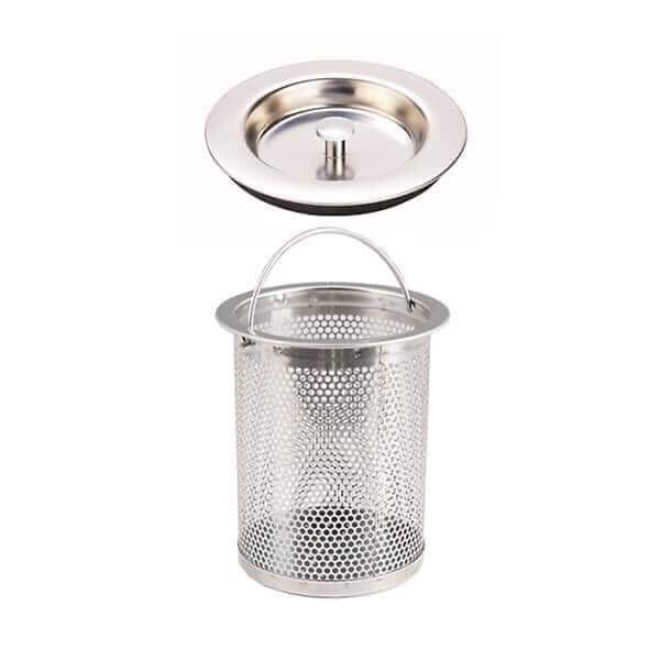 Stainless steel trash filter with lid | Shopee Philippines