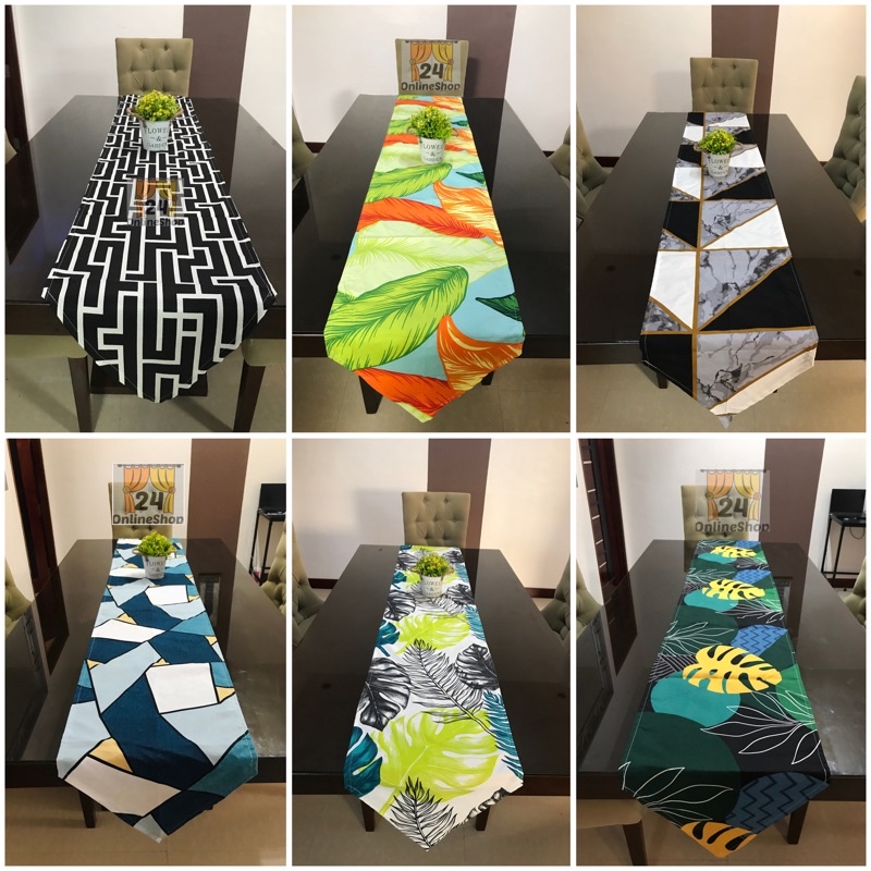 NEW Table Runner ( 4seater - 6seater - 8seater) | Shopee Philippines