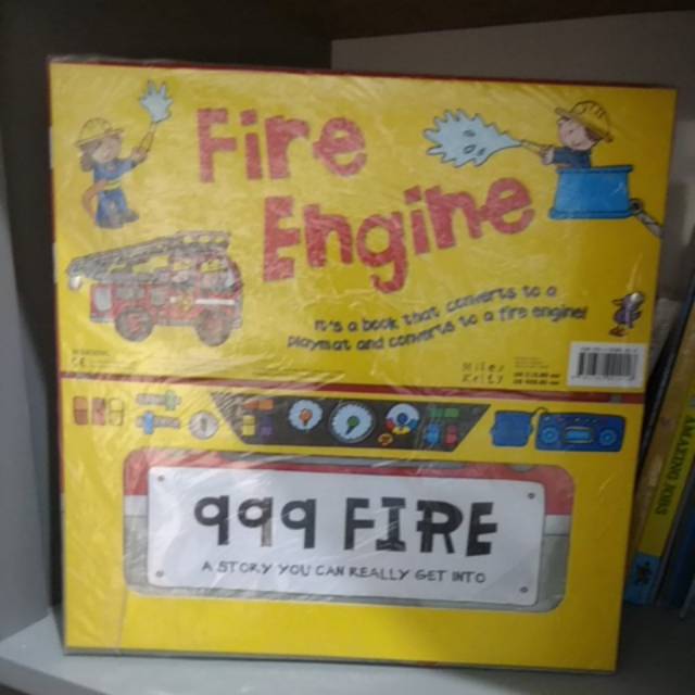 Bbw Convertible Book Fire Engine Book | Shopee Philippines