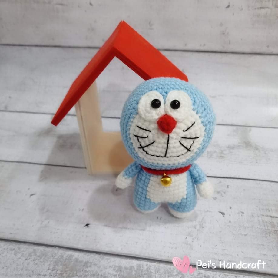 Cute Crochet Doraemon, DIY Idea | Shopee Philippines