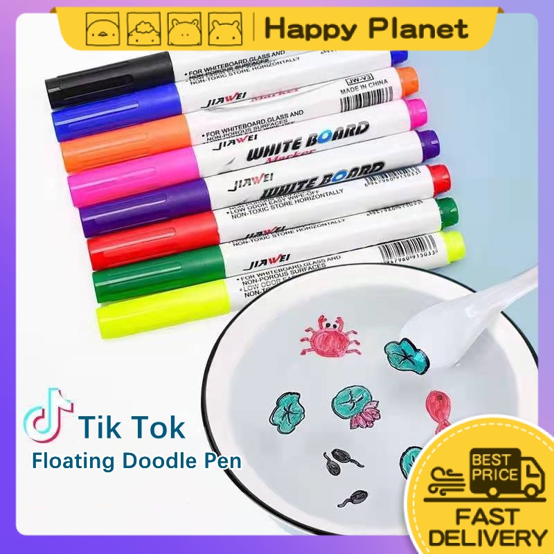 Happy Planet Floating Doodle Pens Magical Water Painting whiteboard Pen ...