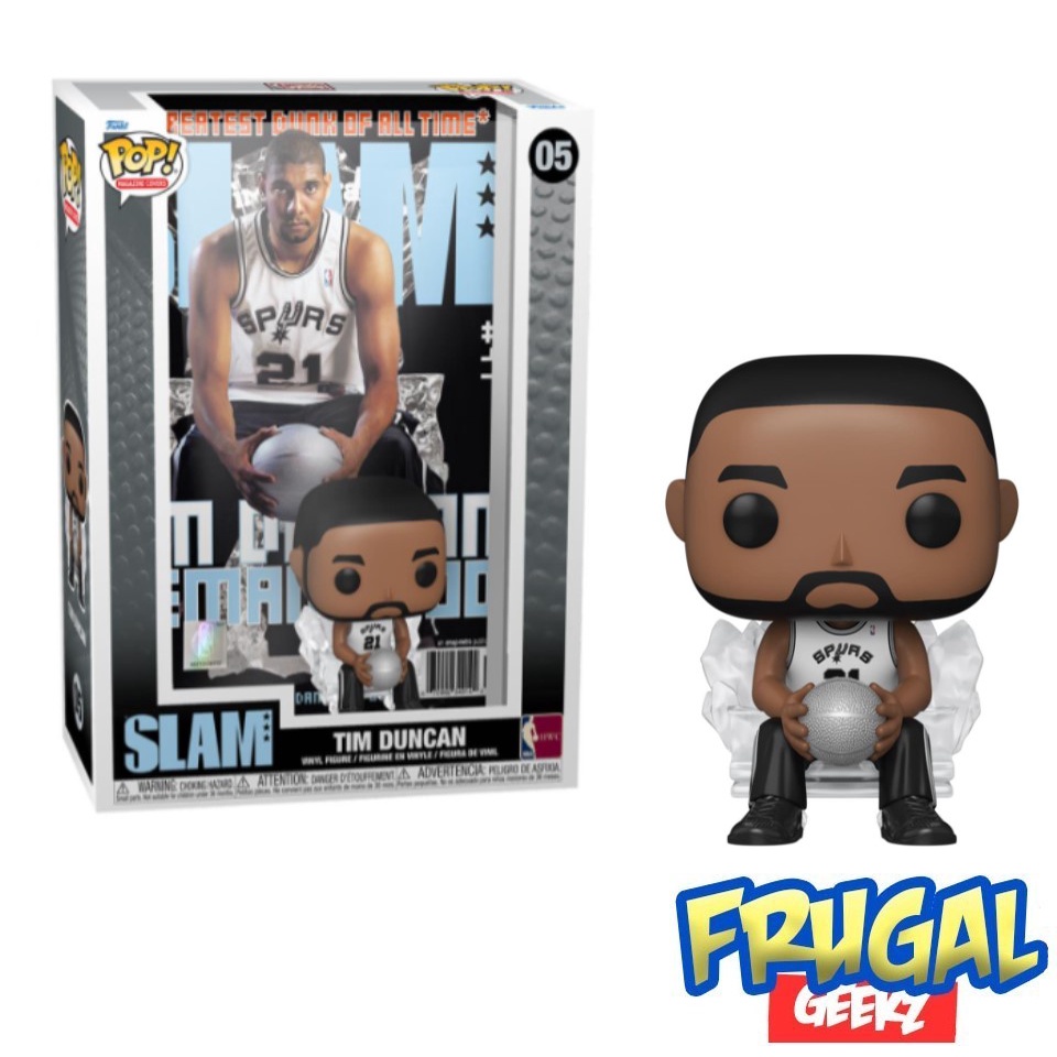 Funko Pop! Magazine Covers: SLAM Magazine - Tim Duncan vinyl figure ...