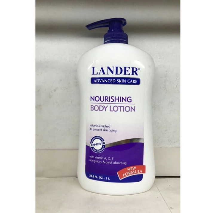 Lander Body Lotions 1Liter | Shopee Philippines