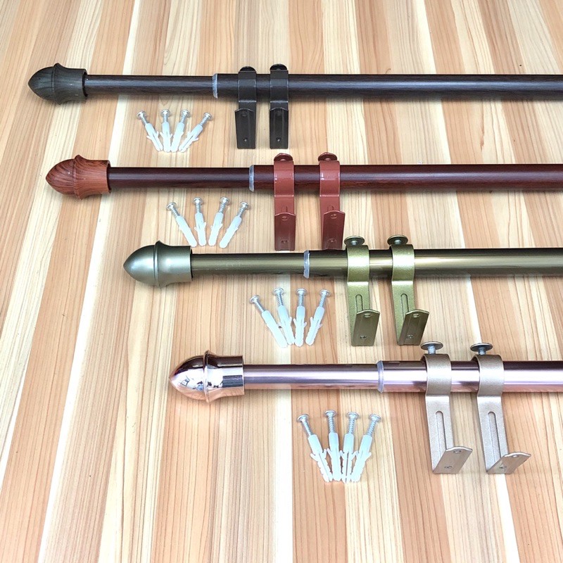 UD Adjustable Curtain Rod 3/4'' x 30-58 Inches Curtain Rod Set Home ...