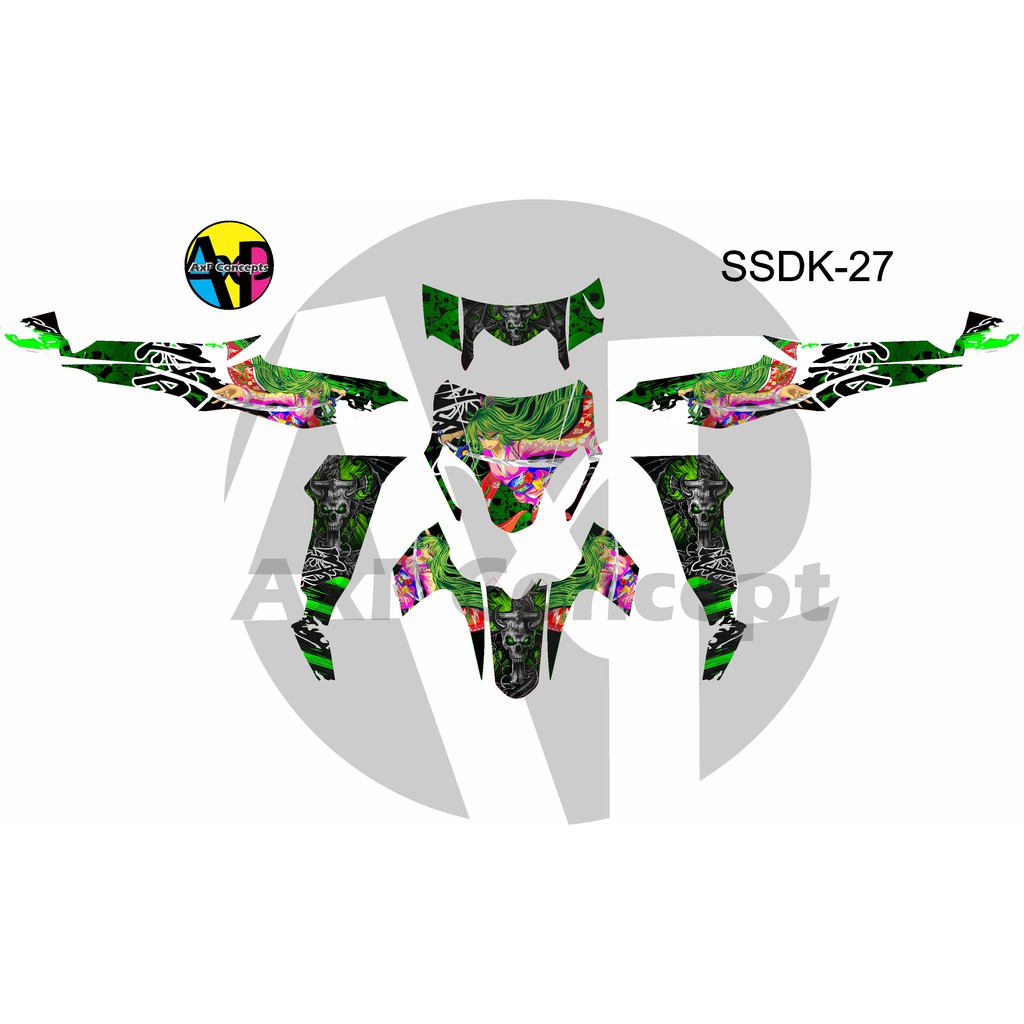 Suzuki Smash 115 Full Decals SSDK-27 (Laminated) | Shopee Philippines