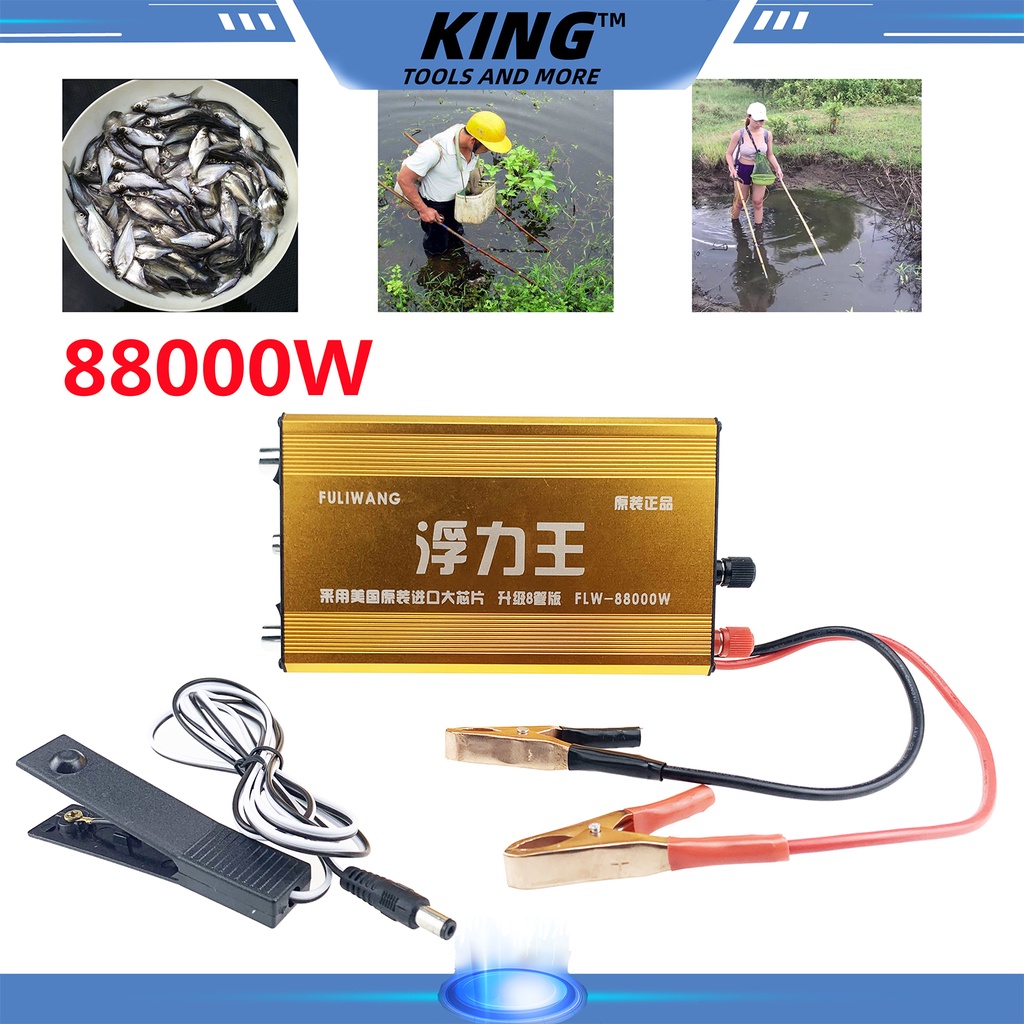 DC12V 88000W Ultrasonic Inverter Electric Fisher High Power Fishing ...
