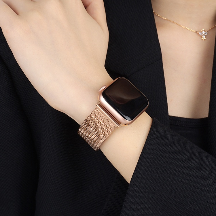 Milan Steel Strap for iwatch Ultra 10 9 S8 7 6 SE 5 4 3 2 Metal ...